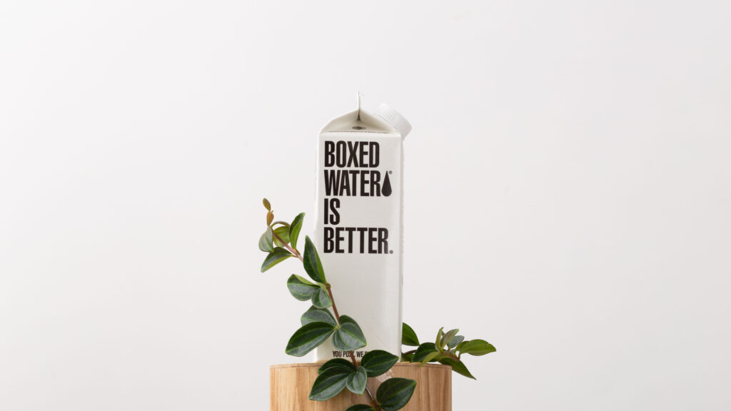 Boxed Water: Better than Plastic and Aluminium